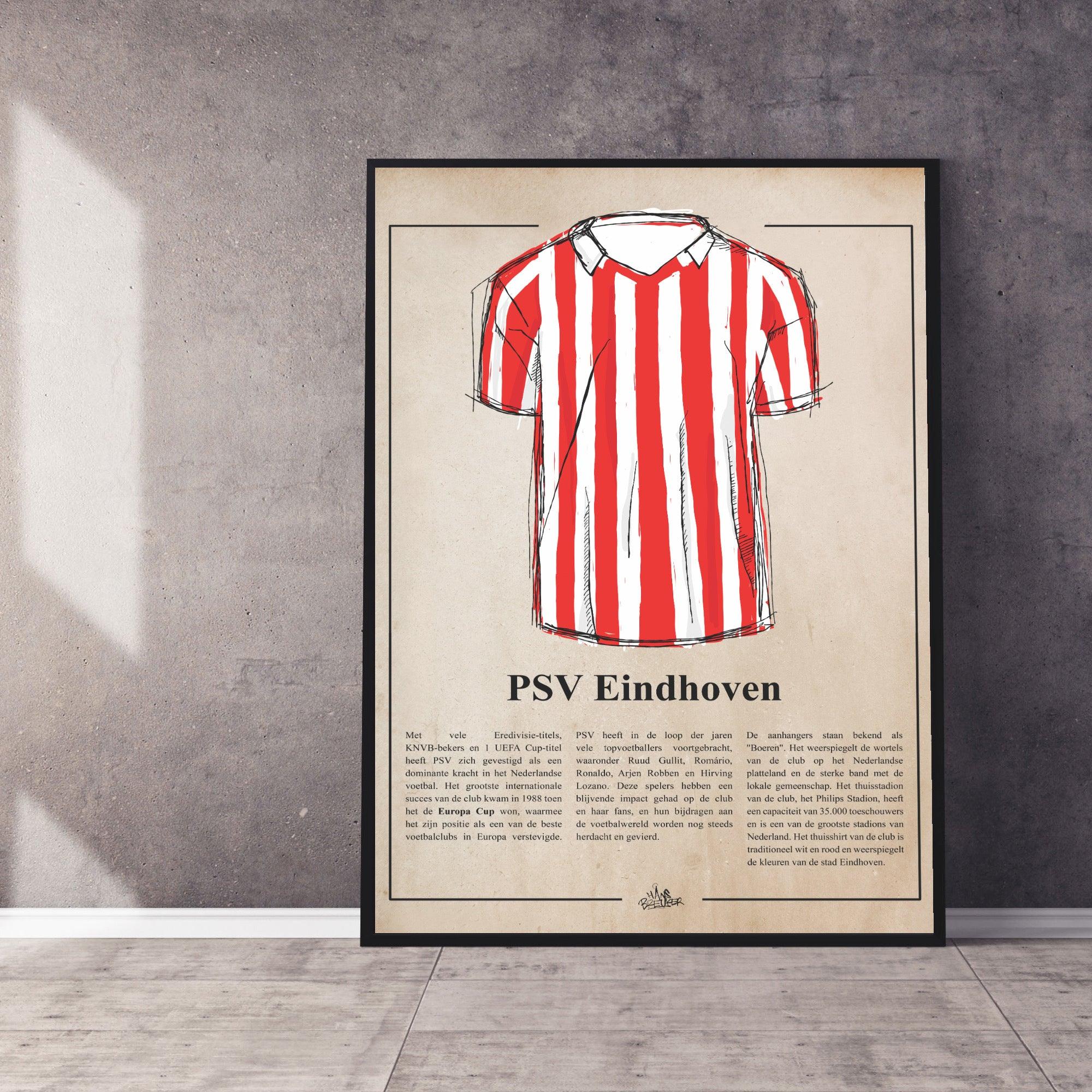 PSV Eindhoven het shirt – Hans Breuker